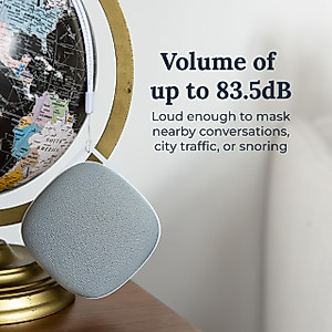 Yogasleep Travelcube Portable White Noise Machine with Timer & 6 Soothing Natural Sounds, Noise Canceling for Office Privacy & Meditation, Sleep Therapy for Adults & Baby, Must Have Registry Gift