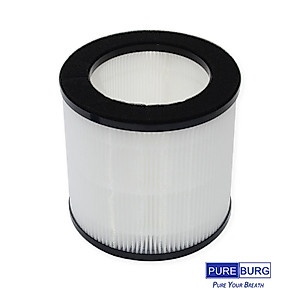 PUREBURG Replacement True HEPA Filters Compatible with TRUSTECH & Air Choice AP-1210 AP1210 Air Purifiers,H13 Air Clean Dust VOCs Odor PM2.5 Smoke,2-Pack