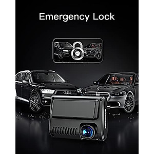 4K Dash Cam Front, GOODTS Car Camera 2160P with WiFi, Dash Camera for Cars with Dedicated Car Charger, Dashcam with App Control,G-Sensor,Parking Monitor,3M Bracket,No Screen,64GB SD Card