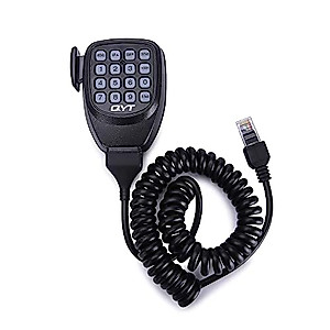 QYT KT-8900 20W Dual Band Mini Car Radio Mobile Transceiver, Dual Standby VHF/UHF Mobile Radio GMRS Repeater NOAA Weather Long Range Two-Way Radios + Free Programming Cable and CD…