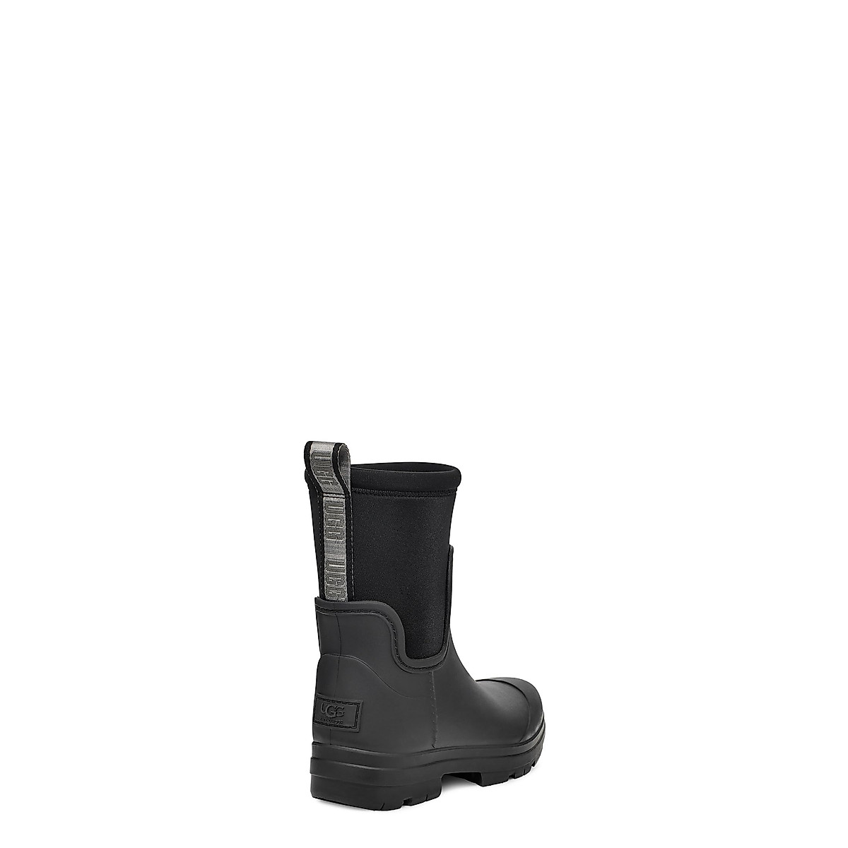 UGG Unisex-Child Droplet Mid Boot, Black, 6 Big Kid