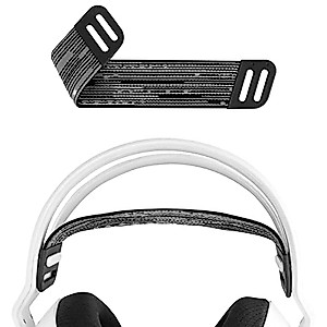 Geekria Mesh Fabric Headband Pad Compatible with Logitech G733, G335, Headphones Replacement Band, Headset Head Cushion Cover Repair Part (Grey)