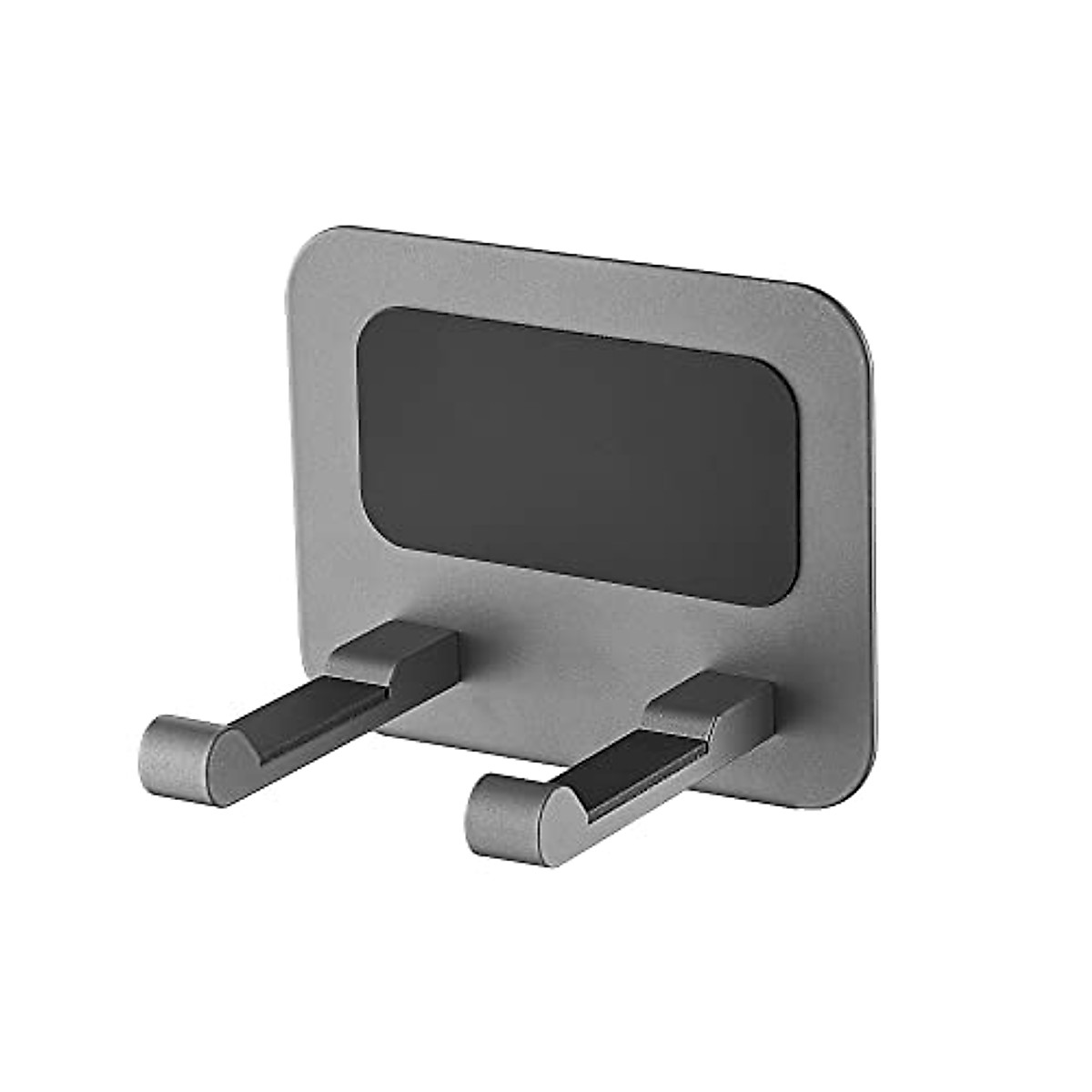 GQOG Hair Dryer Holder Adhesive Wall Mount Space Aluminum Blow Dryer Stand(Single Holder)