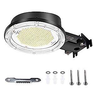 SERWING LED Barn Light 120W - Dusk to Dawn LED Outdoor Lighting, Super Bright 16,800LM Security Yard Light (1200W Incandescent Equiv.) 5000K Daylight IP65 Waterproof for Outdoor Street Area Lighting