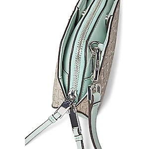 Calvin Klein Lucy Crossbody Mini Textured Almond/Taupe/Celedon PROCESSING PROCESSING