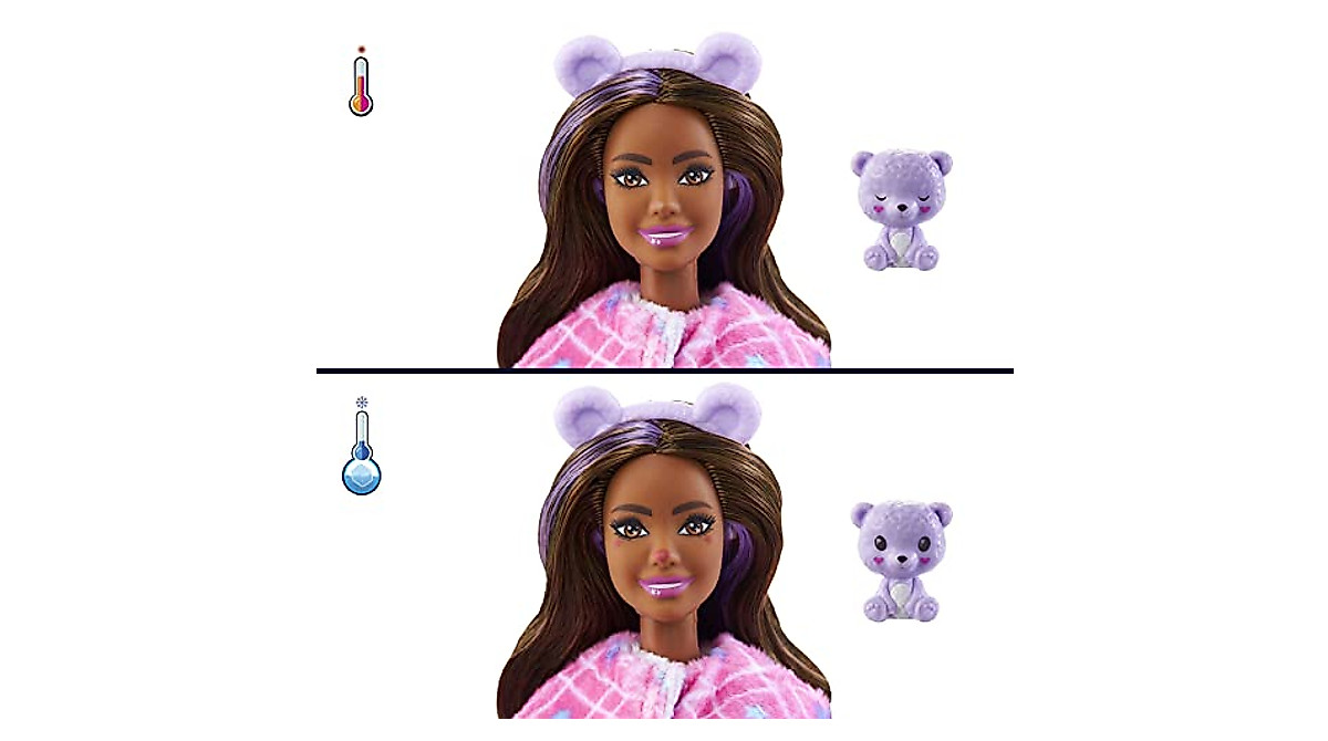 Barbie Cutie Reveal Doll with Teddy Bear Costume & Surprises