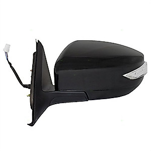 BROCK Power Mirror with Signal for 2013-2018 Altima Sedan Driver Side View Replaces 963023TH2A 96302-3TH2A