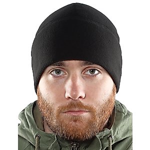 2SBR 2SABERS Fleece Winter Warm Watch Cap - Mens - Army Military Tactical Skull Beanie Hat