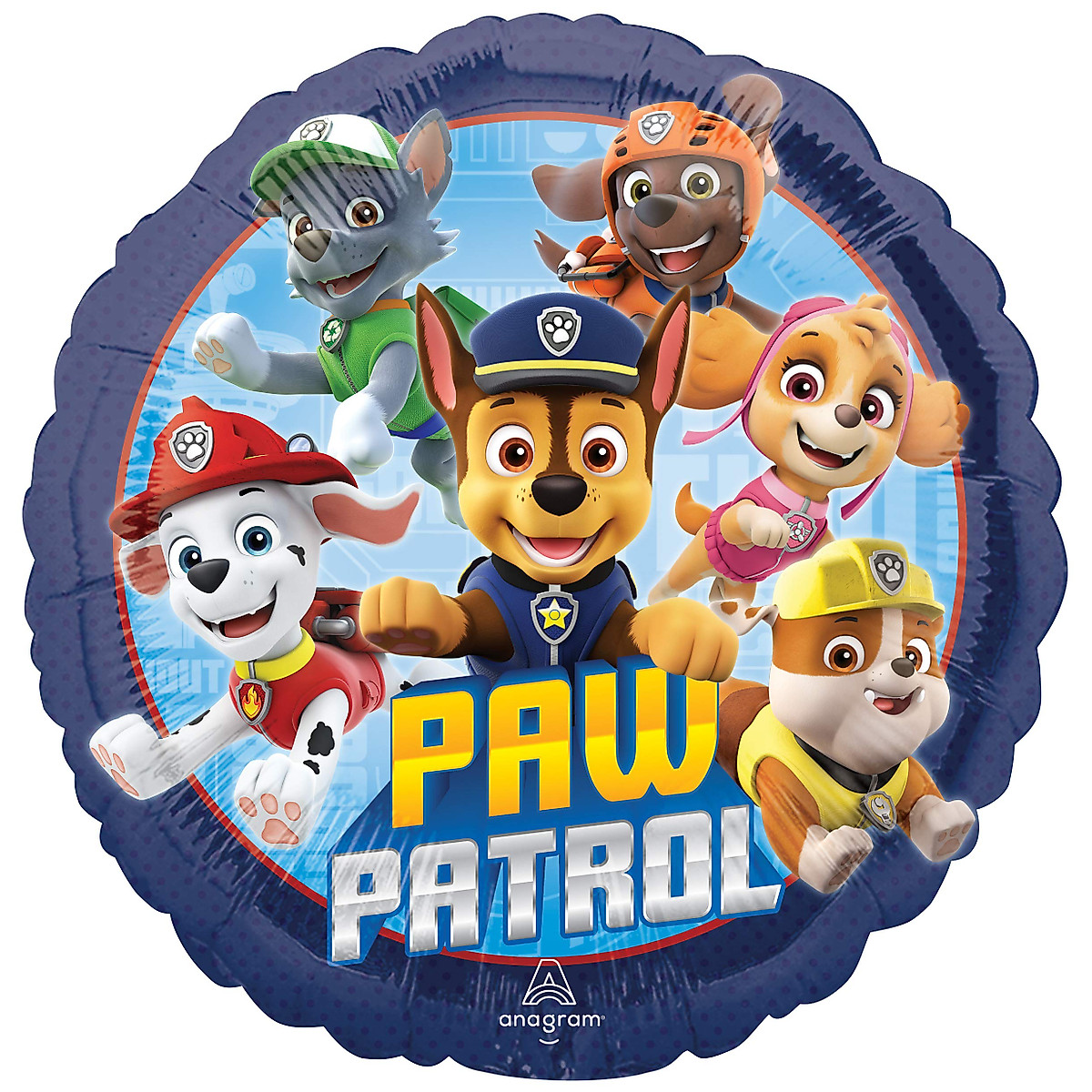 Paw Pups on Patrol Party Supplies 3rd Birthday Balloon Bouquet Decorations
