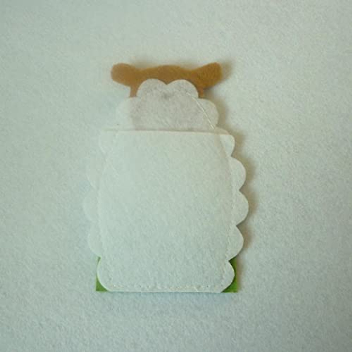 shamjina 4X Easter Sheep Cutlery Holder Bags Spoon Silverware Bags Table Decor