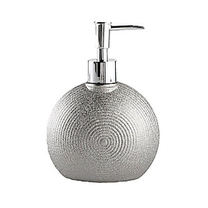 Soap Pump Dispenser 370ML High-Grade Frosted Ceramic Lotion Bottle Commercial Restaurant High Color Value Sub Bottling Bottles Dispenser (Color : 1)