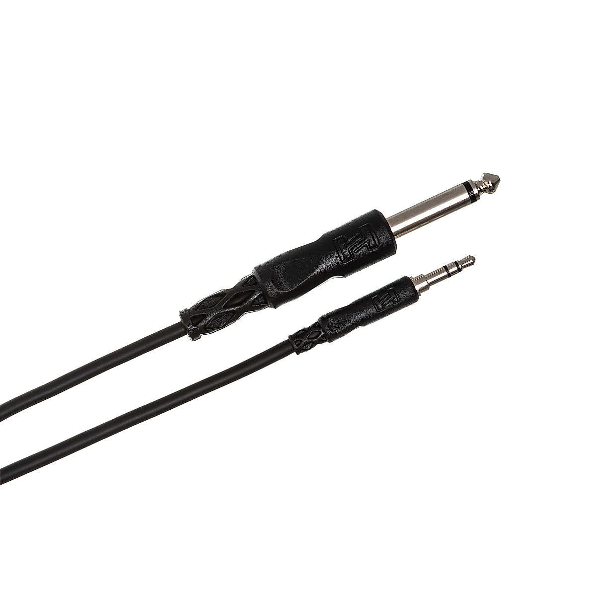 HOSA CMP-103 1/4" TS to 3.5 mm TRS Mono Interconnect Cable, 3 Feet & CMP-303 3.5 mm TS to 1/4" TS Mono Interconnect Cable, 3 feet