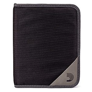 D'Addario Accessories Guitar Maintenance Kit - Guitar Tool Kit - Guitar Setup Kit - Perfect Kit for Guitar Tech, Black