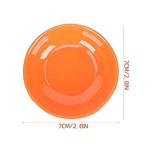 UPKOCH Household Dipping Bowl 10pcs Small Dipping Bowls Soy Sauce Dish Kitchen Condiment Dishes Melamine Dip Soy Sauce Dishes Side Dishes for Home Kitchen Vinegar Dish