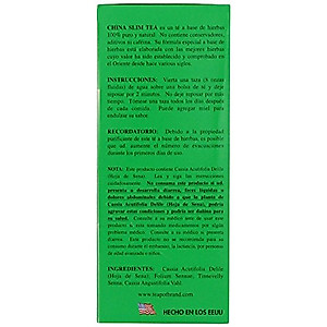 China Slim Dieter's Tea Delight, Large 6.34oz/180g, 72-Count , Pack of 1