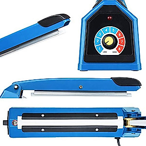 MejorChoy 8 Inch Impulse Sealer Handheld Bag Heat Sealing Packaging Machine for Home Resturant Food Storage Heat Seal Closer