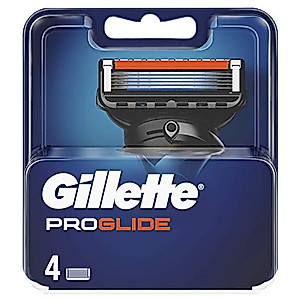Gillette ProGlide Men’s Razor Blade Refills, 4 Count, with 5 Anti-Friction Blades for a Close, Long-Lasting Shave