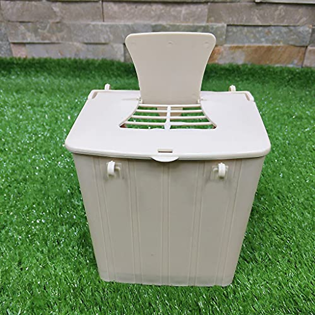 Thereisno Parrot Breeding BoxHanging Bird Nest Bird Cage Plastic House Mating Boxfor Lovebird Parakeet Cockatiel Budgie Conure Hanging Birds Nest