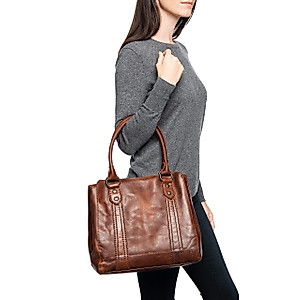 Frye Melissa Tote, Cognac, One Size