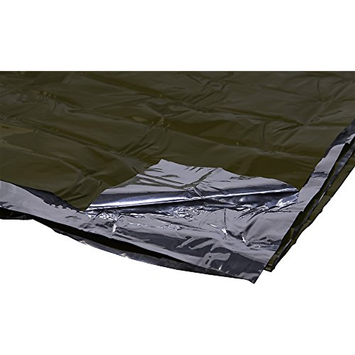Survive Outdoors Longer Heavy Duty Emergency Blanket, 5 x 8 ft Green