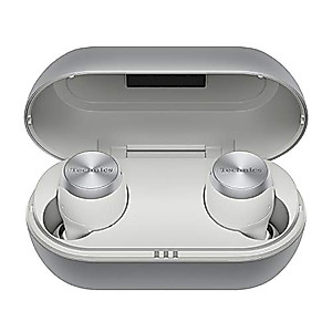 Technics True Wireless Earbuds | Bluetooth Earbuds | Dual Hybrid Technology, Hi-Fi Sound, Compact Design | Alexa Compatible |(EAH-AZ70W-S), Silver (Discontinued by Manufacturer)