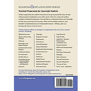 Examples & Explanations for The Law of Torts (Examples & Explanations Series)