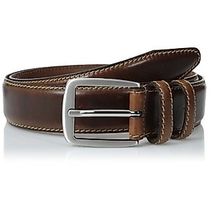 Allen Edmonds mens Yukon Belt, Brown, 44 US