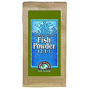 Down to Earth Fish Powder 12-1-1, 1 lb