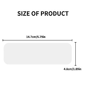 Self Adhesive Strips, Paper Towel Holder Replaces Stickers, Replacement Adhesive Strips Compatible with self Adhesive Paper Towel Holder,5.8X 1.9 Inch-2 Pack