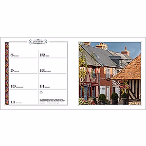 French Country Diary 12-Month 2024 Engagement Calendar