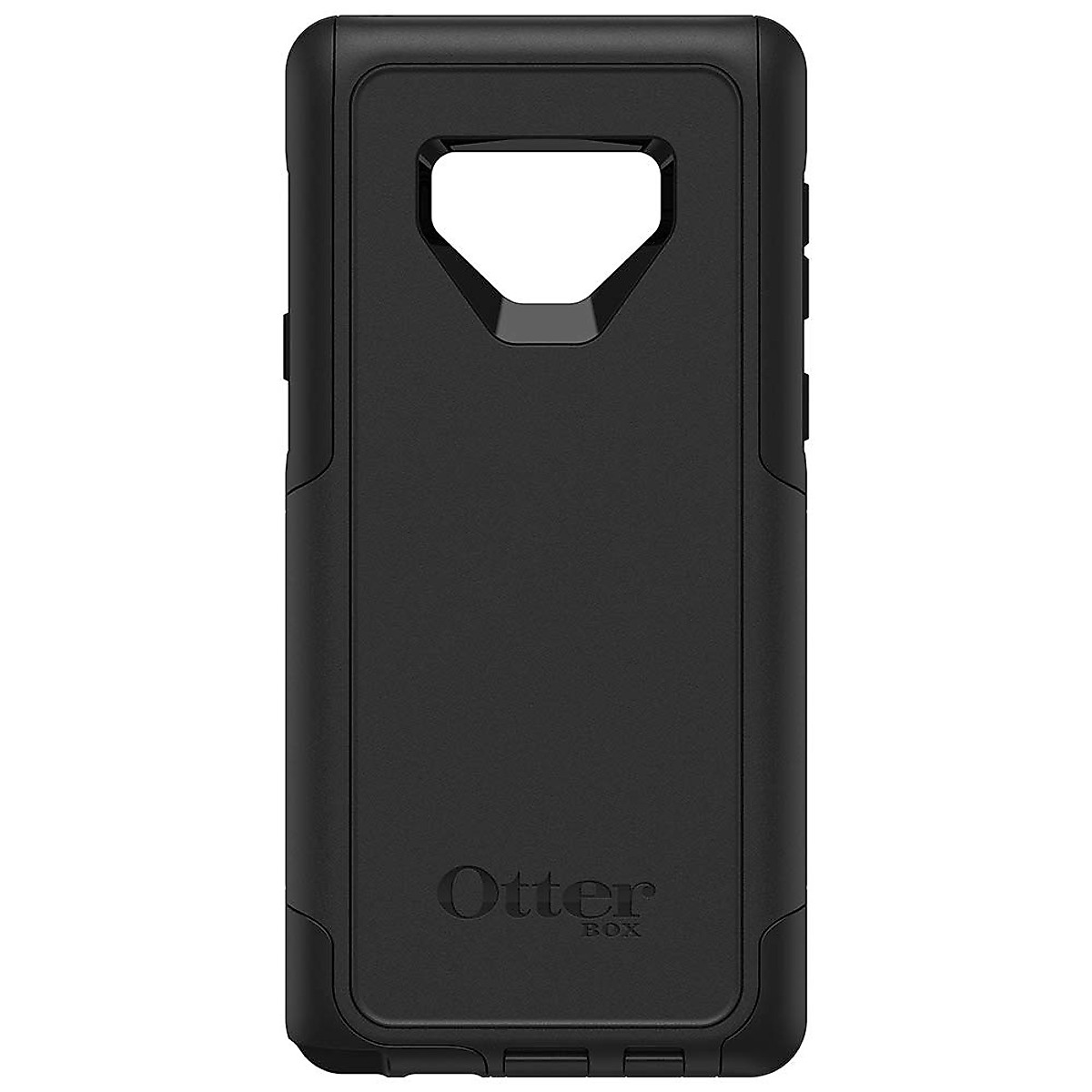 OtterBox COMMUTER SERIES Case for Samsung Galaxy Note9,Synthetic rubber slipcover|Polycarbonate shell,Lightweight - Retail Packaging - BLACK