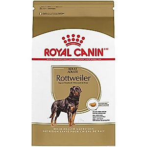 Royal Canin Rottweiler Adult Breed Specific Dry Dog Food, 30 lb bag