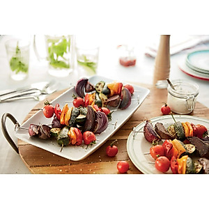 Philips Airfryer XXL Grill Master Kit for Twin Turbos Tar Model Air fryers, Non-stick, Grill Bottom, 6 Skewers, Dishwasher Safe Parts for Easy Cleaning, Recipe Booklet, Black (HD9951/01)