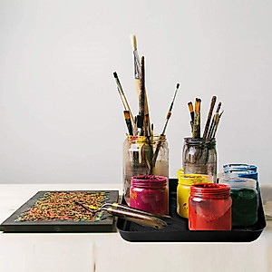 Yowein Boot Tray - Shoe Mat - Dog Food Mat - Garden Tool Tray - Multipurpose for Indoor & Outdoor - Floor Protection (2PC)