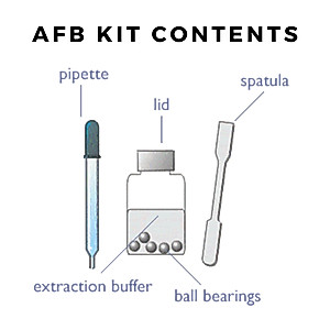 AFB- Amercian Foulbrood Test Kit