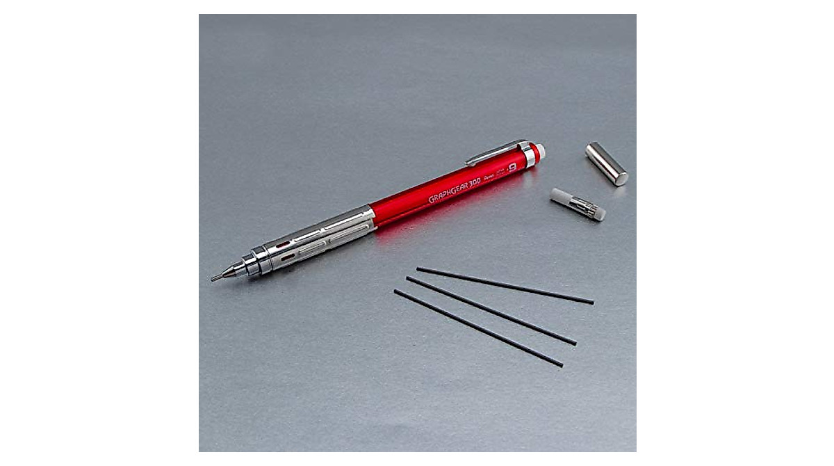 Pentel GraphGear 300 0.9mm Mechanical Pencil - Durable Precision Tool