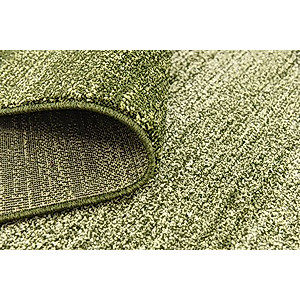 Unique Loom Del Mar Collection Area Rug-Transitional Inspired with Modern Contemporary Design, 6' 0" x 9' 0", Light Green/Beige