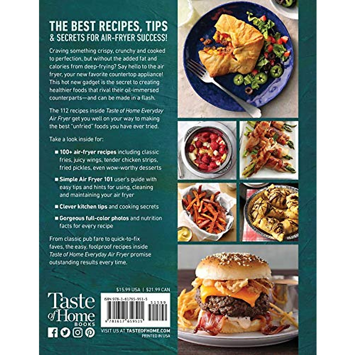 Taste of Home Everyday Air Fryer: 112 Recipes for Weeknight Ease