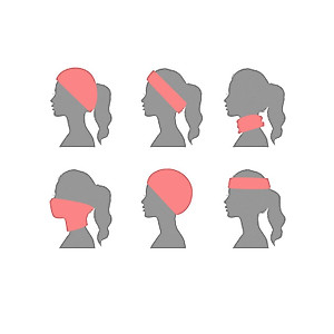 XYIYI Women's Baggy Soft Slouchy Beanie Chemo Cancer Hat Stretch Infinity Scarf Head Wrap Cap (Multicolor), Medium