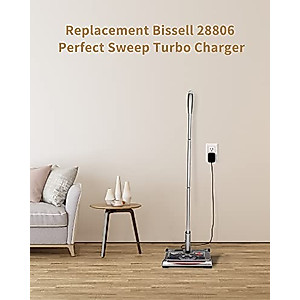 10.5V for Bissell 28806 Perfect Sweep Turbo Charger Replacement Bissell 2032621 Perfect Sweep AC Adapter