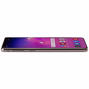 SAM Galaxy S10 Smartphone SM G973F, 4G, International Version (No US Warranty), 128GB 8GB RAM, Prism Black - Unlocked
