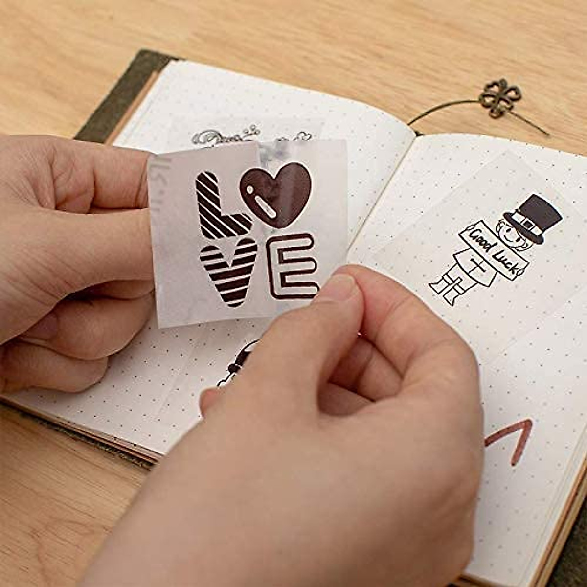 Phomemo M02 Pro Mini Thermal Printer- Bluetooth Photo Printer with 3 Rolls Transparent Sticker Paper, Compatible with iOS + Android for Plan Journal, Study Notes, Art Creation, Work, Gift, Pink