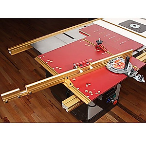 INCRA MITER5000 Miter 5000 Table Saw Miter Gauge with Sled and Telescoping Fence