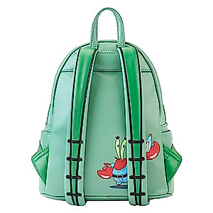 Loungefly Spongebob Squarepants: Plankton Lenticular Mini-Backpack, Amazon Exclusive