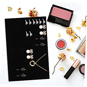 Cabilock 15 Pcs Jewelry Box Travel Ring Inserts Jewelry Insert Display Mat Earrings Insert Ring Foam Pad Foam Ring Holder Ring Foam Insert Ring Organizer Ring Case Storage Mat Sponge Mosaic