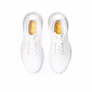 ASICS Women's Gel-Nimbus 25 Anniversary Running Shoes, 7.5, White/Rose DUST