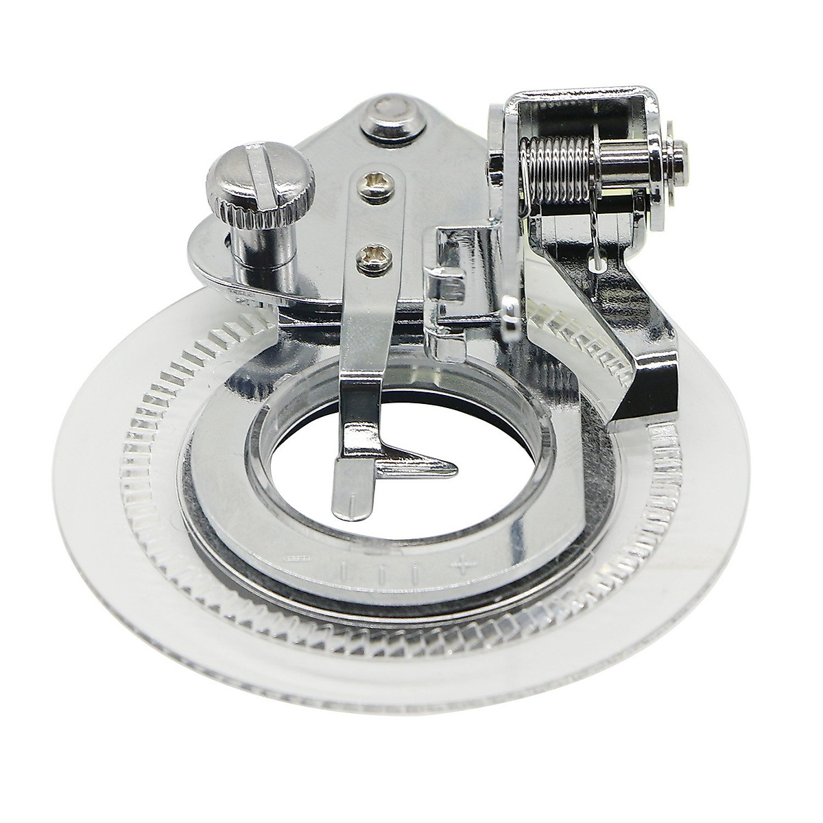 Daisy Flower Stitch Presser Foot Decorative Embroidery Stitch Circles Ruffler Sewing Machine Presser Foot for Most Low Shank Sewing Machines