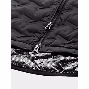 Columbia Women's Delta Ridge Long Down Jacket, Black, Large
