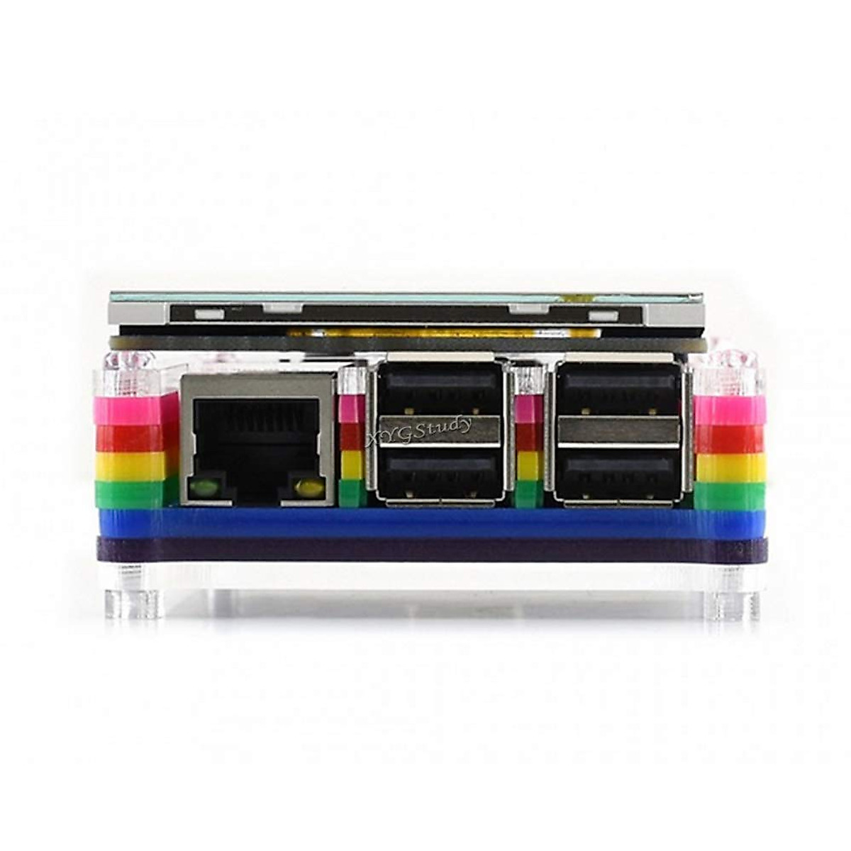 4inch RPi LCD (C), 4 inch 480x320 125MHz High-Speed SPI Resistive Touch TFT Screen Display Supports Raspberry Pi 4B/3B+/3B/2B/B+ Raspbian FBCP Play Video Game @XYGStudy