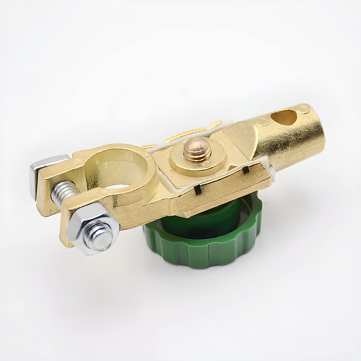 Top Post Battery Quick Disconnect Switch, Power Master Shut Off Cut Off Switch, Battery Isolator Switch for 12V or 24V Boat, Car, Truck, RV, Camper, Tractor, Marine, Vehicles (1)